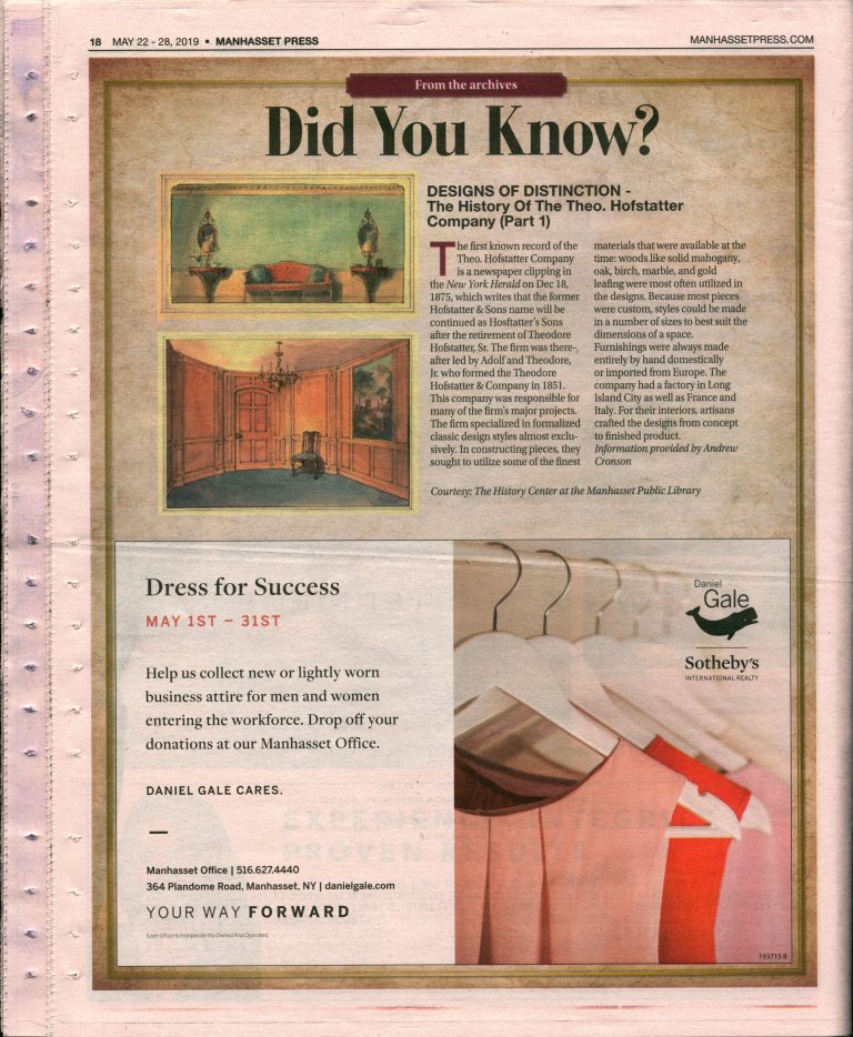 History Center at Manhasset Public Library
